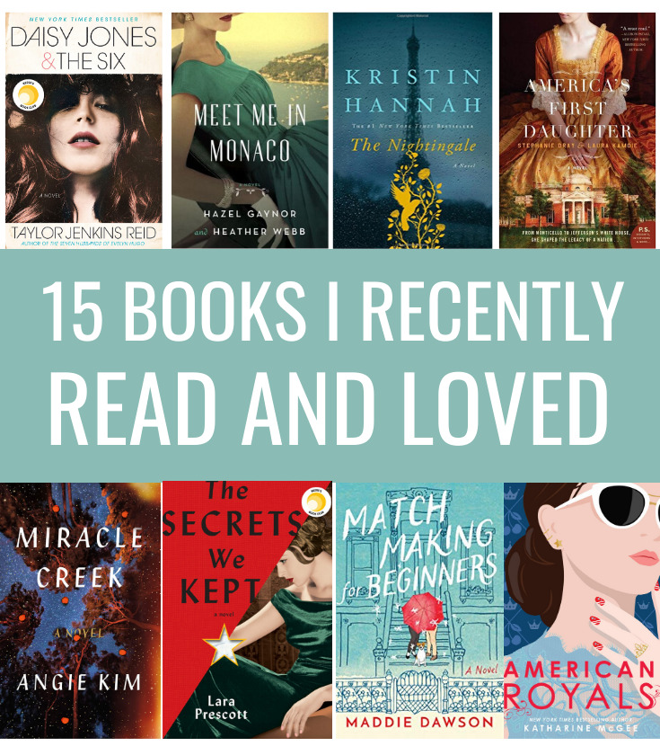 15 Books I Recently Read and Loved - Peanut Butter Fingers