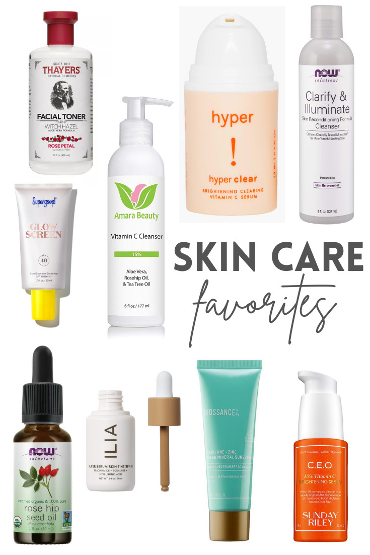 Skin care routine products store
