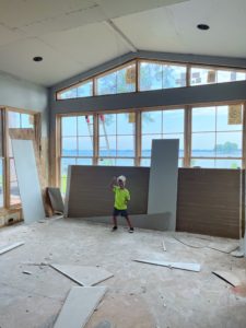 Sweet and Spicy Toddlerhood, Drywall Begins and Feels Like Summer ...